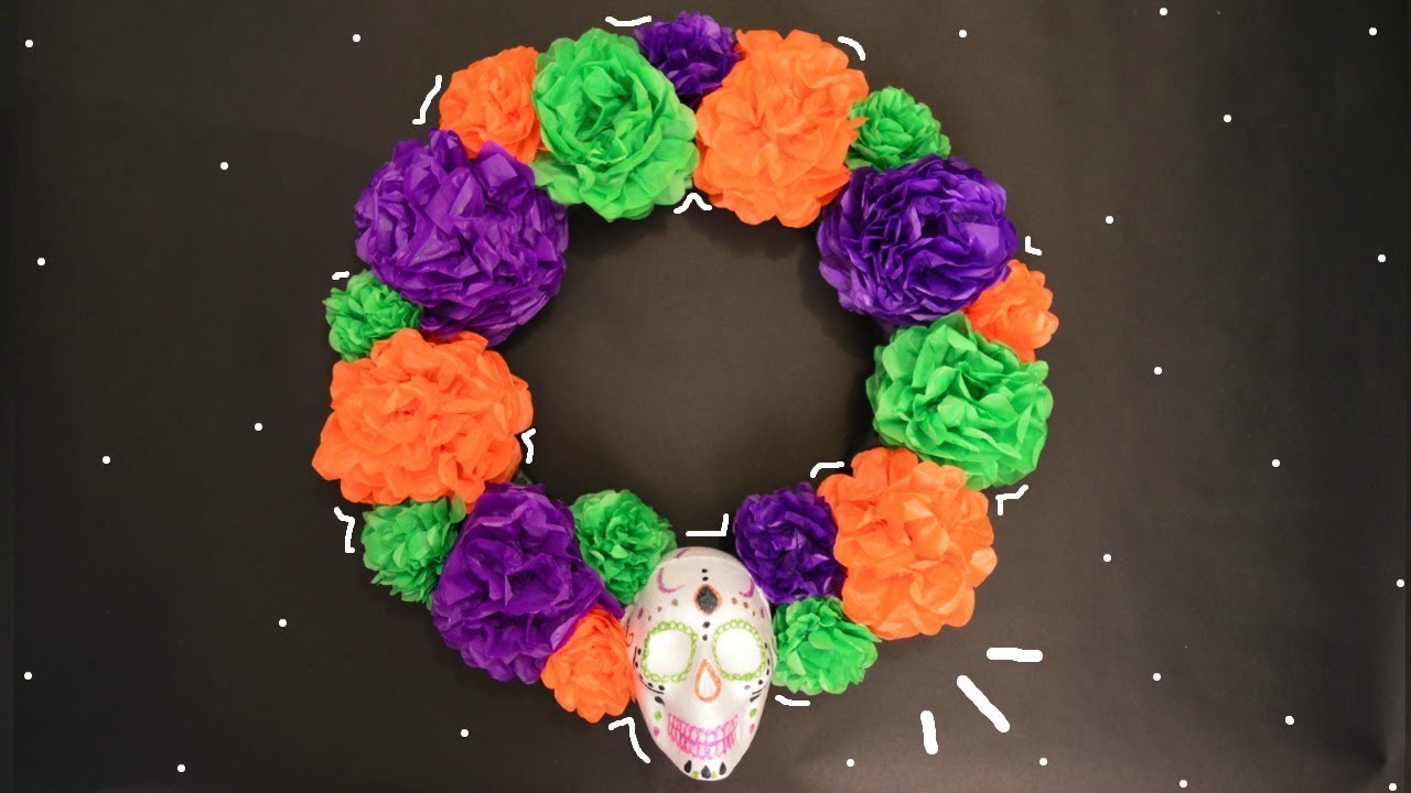Coronas de papel crepe para difuntos: 5 pasos fáciles para honrar a tus ...