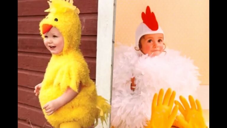 ¡Aprende a hacer un disfraz de pollito con papel crepe y sorprende en ...